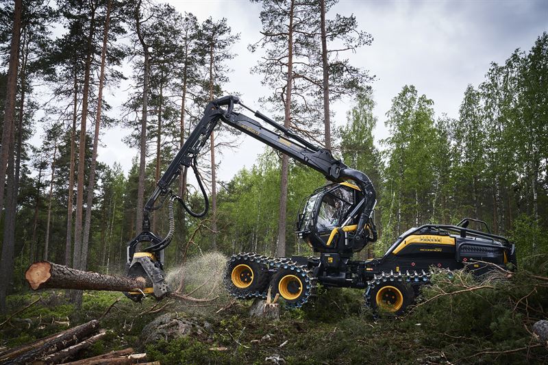 Novo Forwarder Ponsse Mammoth: perfeito para o mercado florestal ...